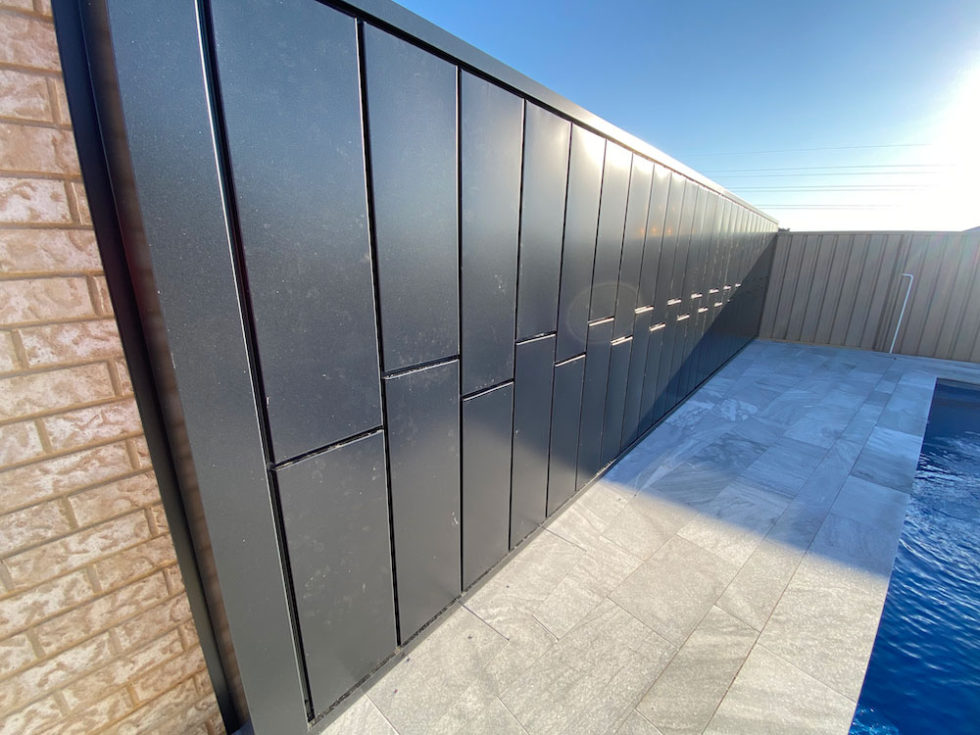 Feature Wall Cladding and Facade Work Project in Beeliar, Perth - Fox ...