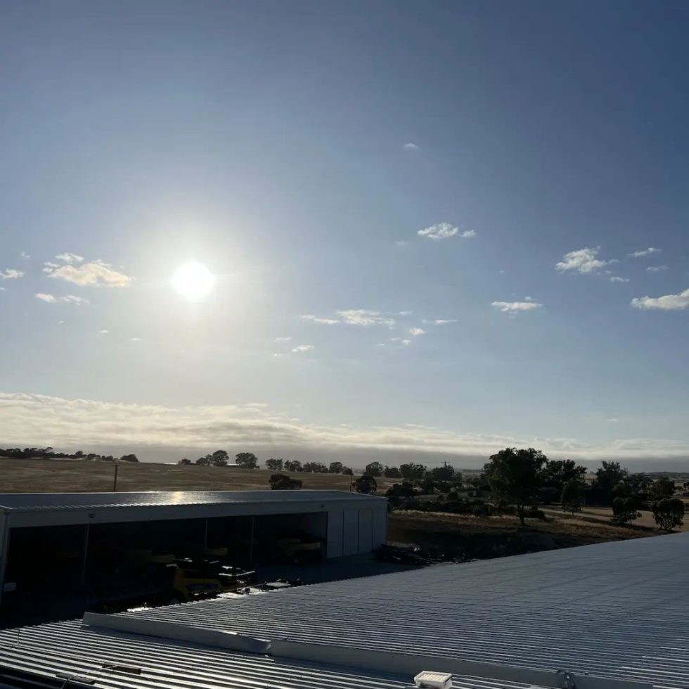 Commercial Roofing Project Wongan Hills, Perth - Fox Metal Roofing